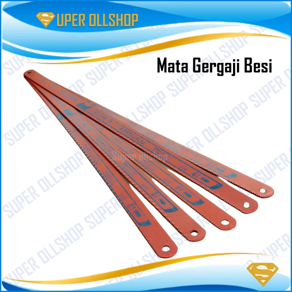 Jual Gergaji Besi / MATA GERGAJI BESI ORANGE MATA 18T dan 24T / MATA ...