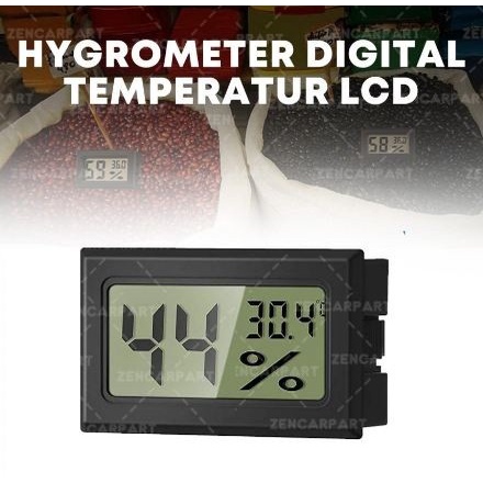 Jual HYGROMETER Thermometer mini LCD Display Alat Pengukur Suhu dan ...