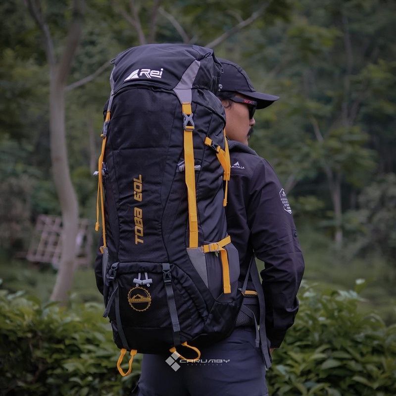 Jual TAS CARRIER GUNUNG BACKPACK ORIGINAL AREI OUTDOOR TOBA MAKALU ...