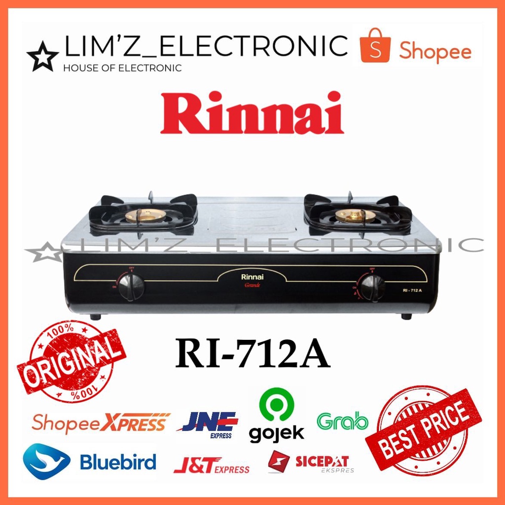 Jual [MEDAN] KOMPOR GAS RI-712A RINNAI | Shopee Indonesia