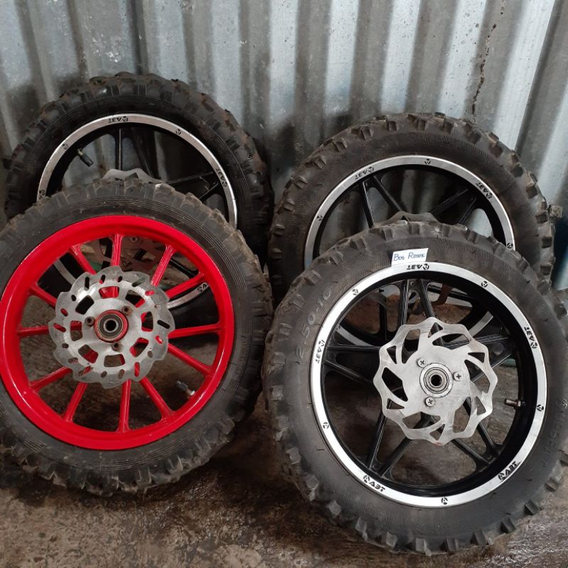 Jual Velg bekas STD 10 inch Mini Treil 50cc | Shopee Indonesia