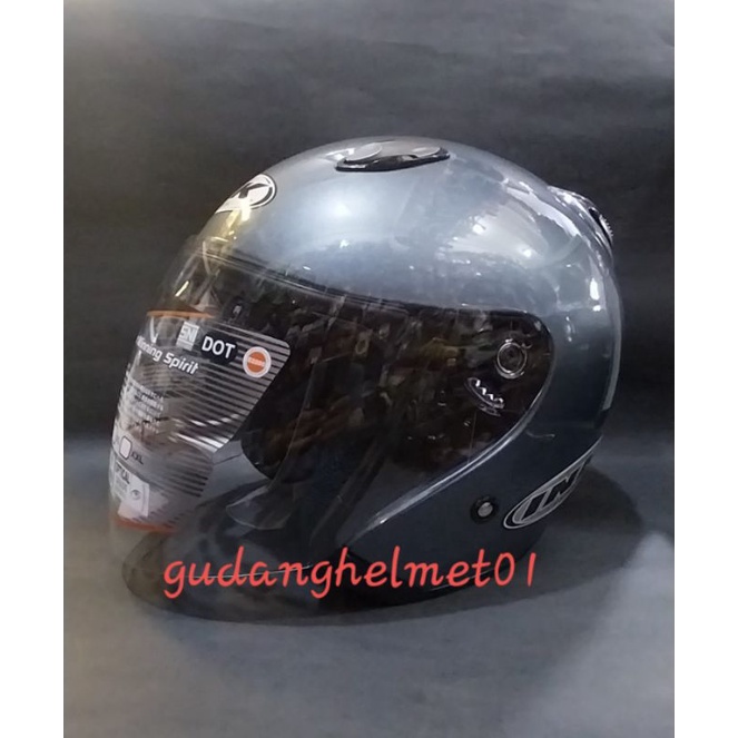 Jual HELM INK CENTRO JET SOLID | HALF FACE TERLARIS | Shopee Indonesia