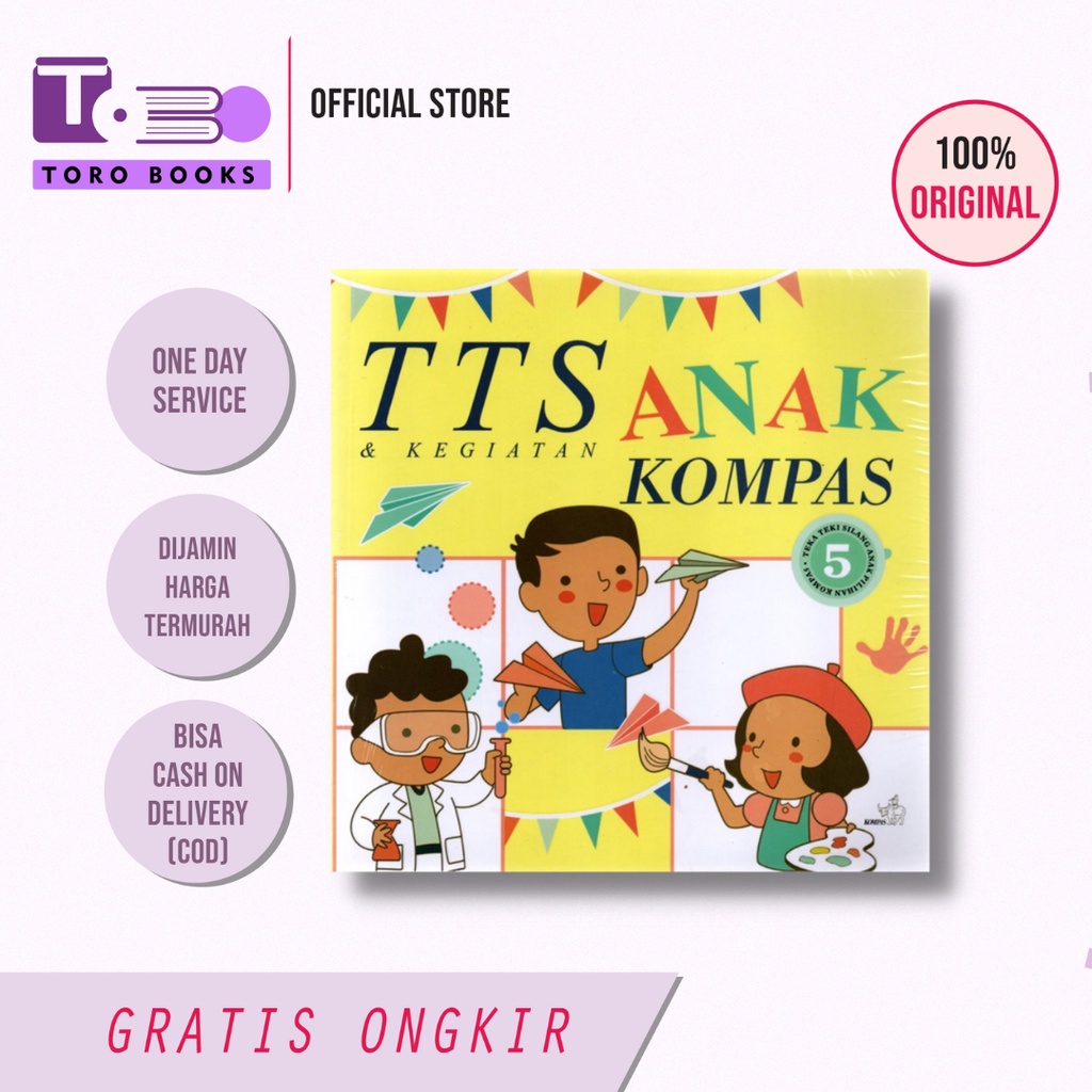Jual Buku TTS Anak & Kegiatan Kompas Jilid 5 by Cindy Saja | Shopee ...