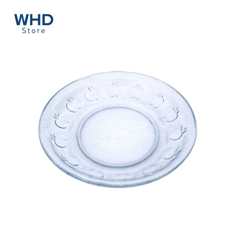 Jual Alas Cangkir | Lepek Kaca Motif Buah - 1 Set 6 Pcs | Shopee Indonesia