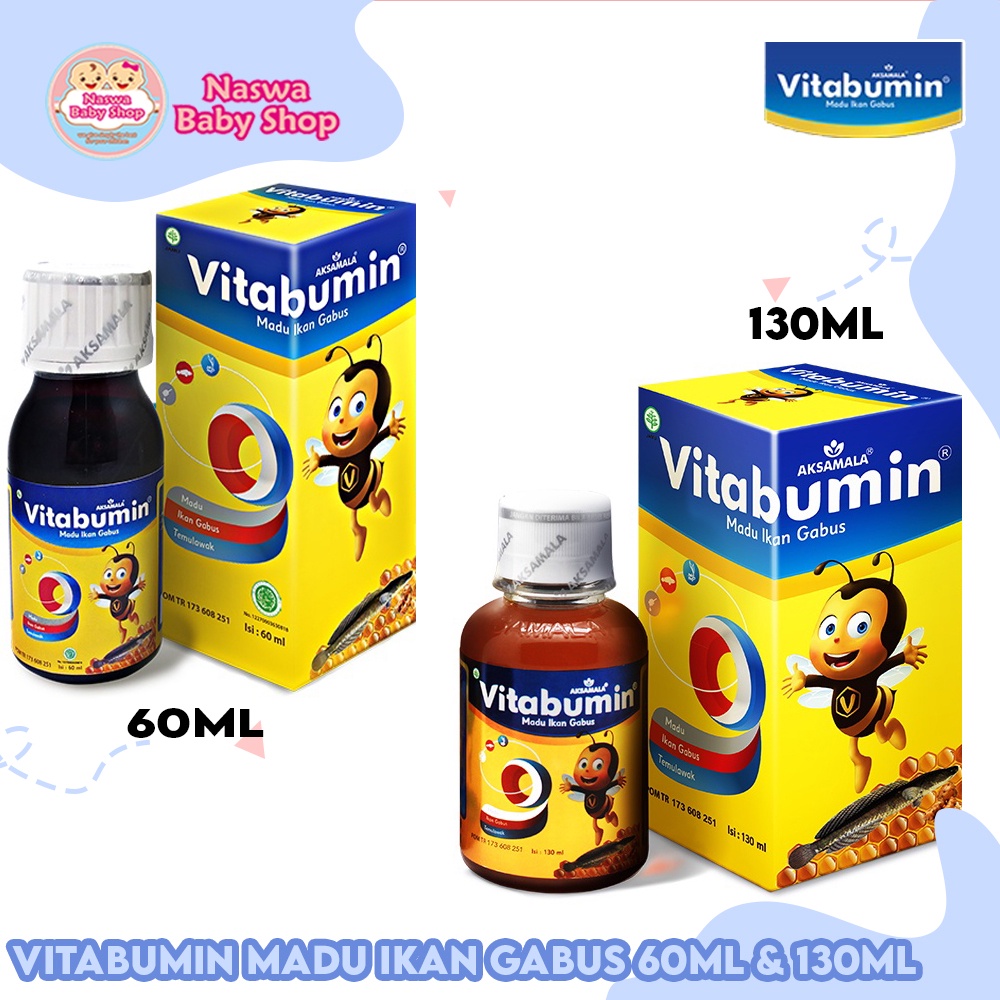 Jual Vitabumin Madu Ikan Gabus Penambah Nafsu Makan 60ml | 130ml | Shopee Indonesia