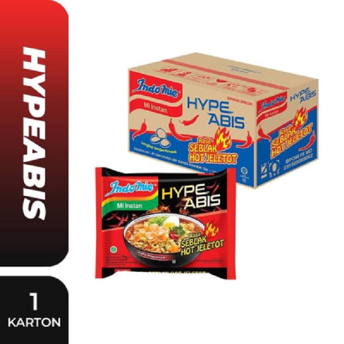 Jual INDOMIE REBUS SEBLAK JELETOT 1DUS (40PCS) | Shopee Indonesia