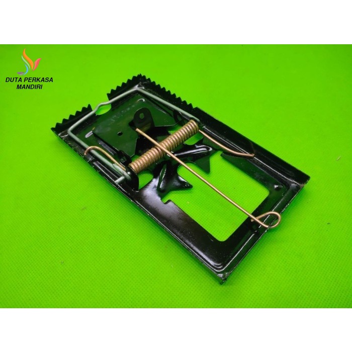 Jual DPM - Jepitan tikus / Mouse trap / jebakan tikus besi hitam ...