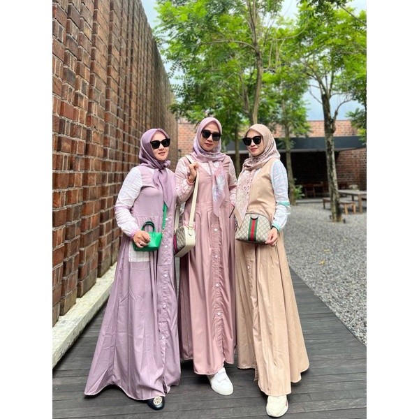 Jual Aurora Dress by Zalifa | Shopee Indonesia