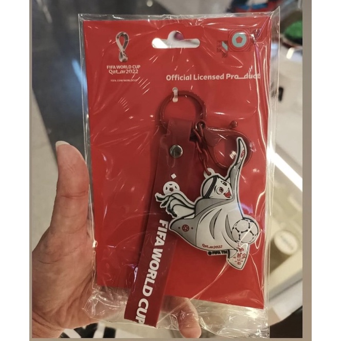 Jual OFFICIAL KEYCHAIN LAEEB (MASCOT WORLD CUP QATAR 2022) | Shopee ...