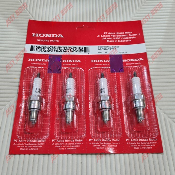 Jual BUSI U22 DENSO Honda Grand Supra Fit Mio Vega Smash Revo Shogun ...