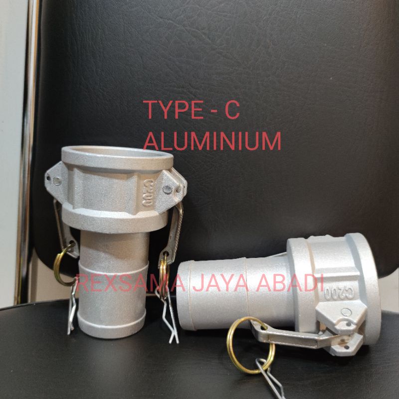 Jual CAMLOCK TYPE C 100 / 1 INCH ALUMINIUM | Shopee Indonesia