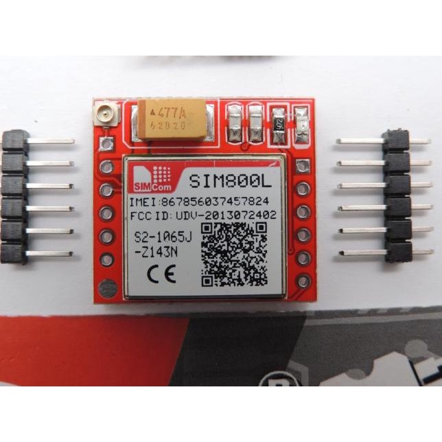 Jual SMALLEST SIM800L GPRS GSM MODULE SIM 800L 800 with antenna ...