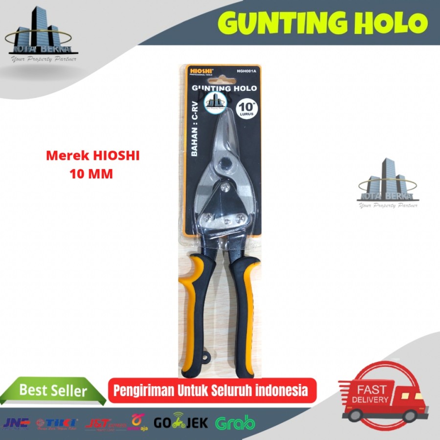 Jual GUNTING HOLO / GUNTING BAJA RINGAN / GUNTING SENG MERK HIOSHI 10MM ...