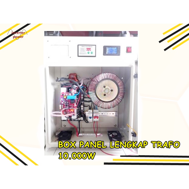 Jual Box panel inverter lengkap trafo 10000 W PSW 10000w low frequency ...