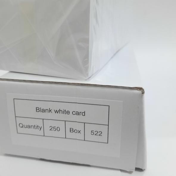 Jual Kartu Pvc Polos / Blank Id card (Box) | Shopee Indonesia