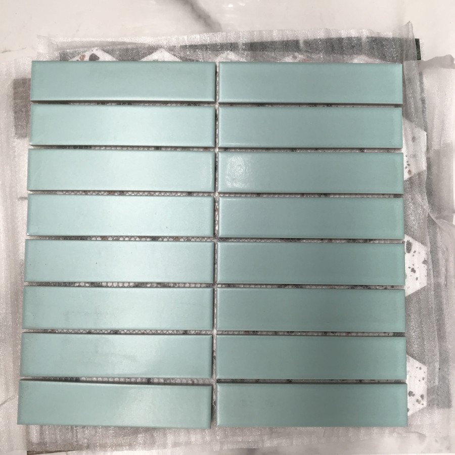 Jual MOSAIC TILE KERAMIK PERSEGI PANJANG / MOZAIK LANTAI DINDING DAPUR ...