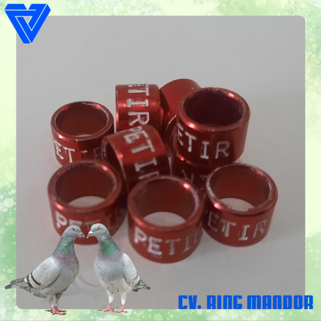 Jual RING MERPATI ALUMUNIUM KETROK CINCIN MERPATI | Shopee Indonesia