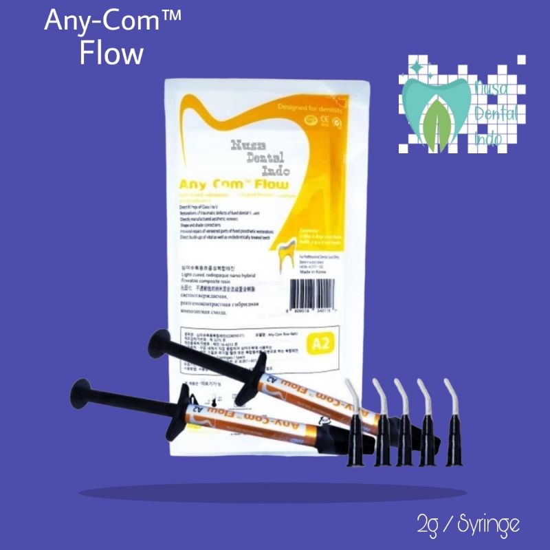 Jual Any-com flow resin komposit flow anycom flowable composite ...