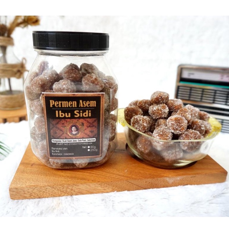 Jual PERMEN GULA ASEM JAWA / MANISAN GULAS ASAM / TAMARIND CANDY IBU ...