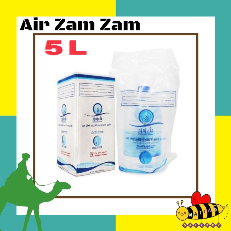Jual Air Zam Zam | 5 liter | Shopee Indonesia