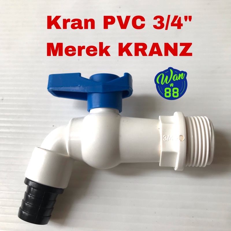 Jual Kran Tembok PVC 3/4” KP-04 Kranz | Shopee Indonesia