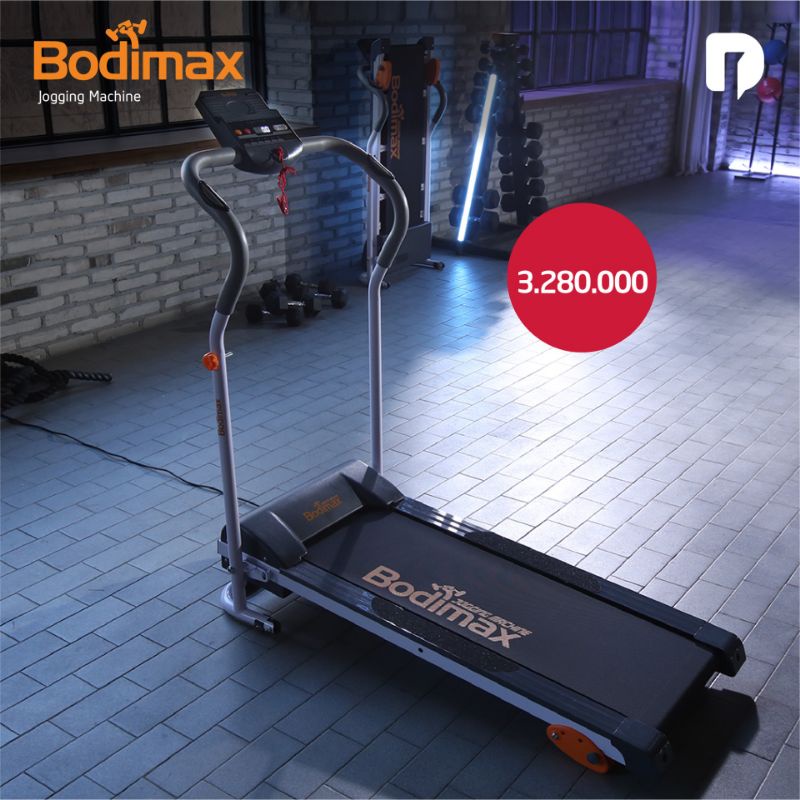 Jual TREADMILL - Bodimax Jogging Machine | Shopee Indonesia