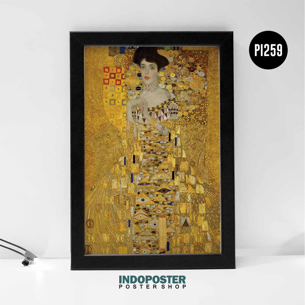 Jual Poster Gustav Klimt - Portrait of Adele Bloch Bauer A3 45x30cm ...