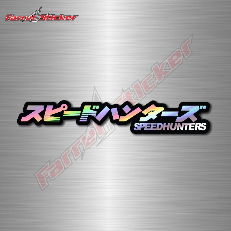 Jual Sticker hologram SpeedHunters Maxdecal stiker helm vinyl motor ...