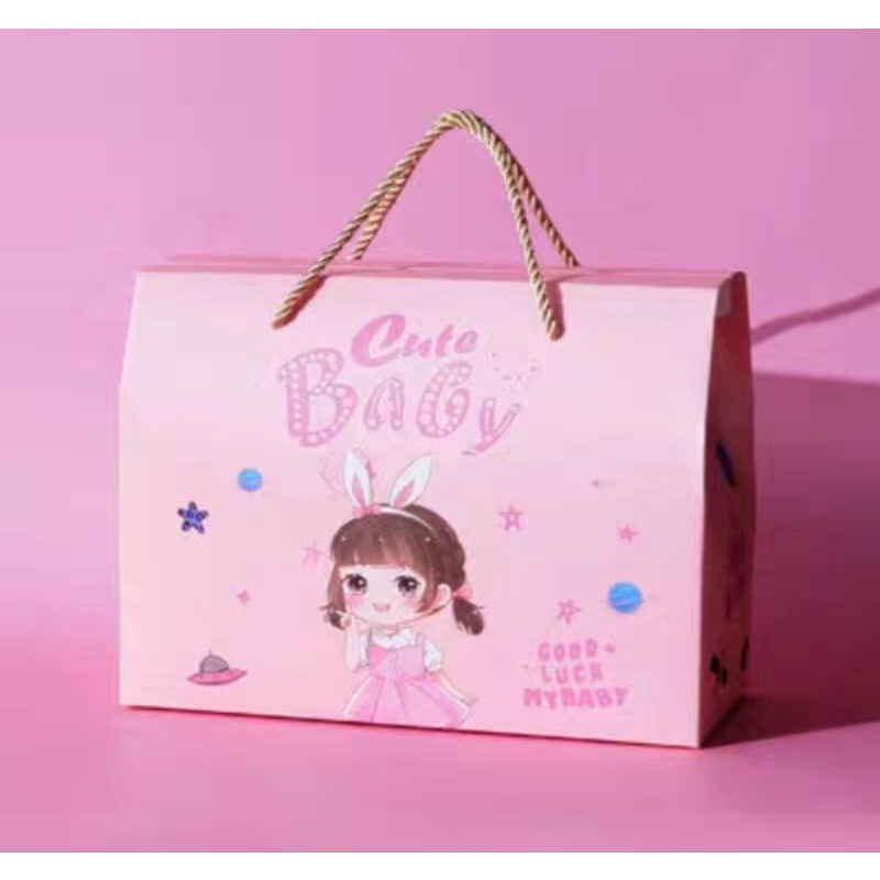 Jual Small Mini Box Souvenir Ulang Tahun Anak Goodie Bag Snack Ultah ...