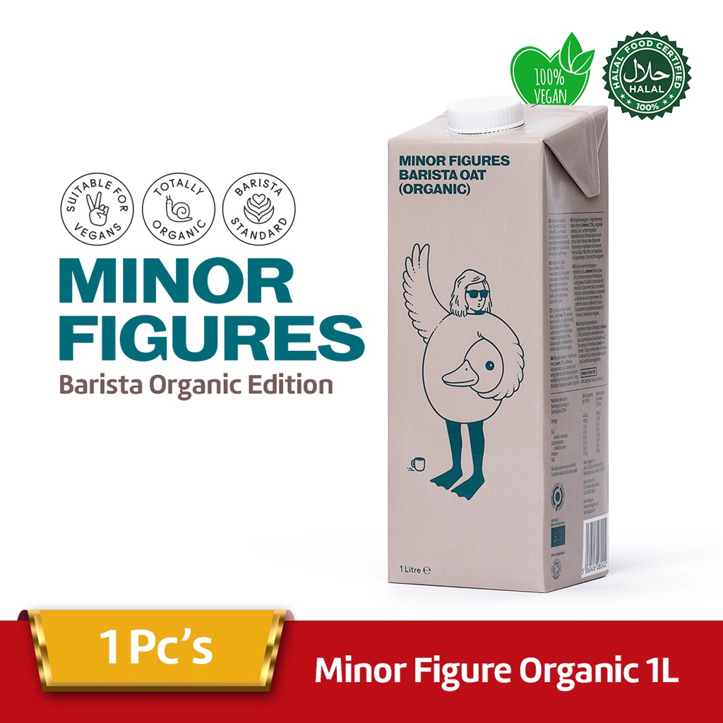 Jual Minor Figures Oat Milk Organic / Susu Oat Organik Vegan | Shopee ...