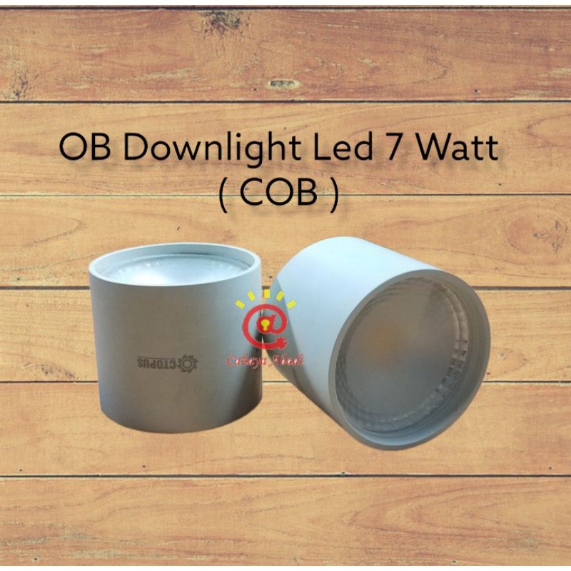 Jual Lampu Downlight Led COB 7W Putih Kuning / Led Downlight 7 Watt Bulat | Shopee Indonesia