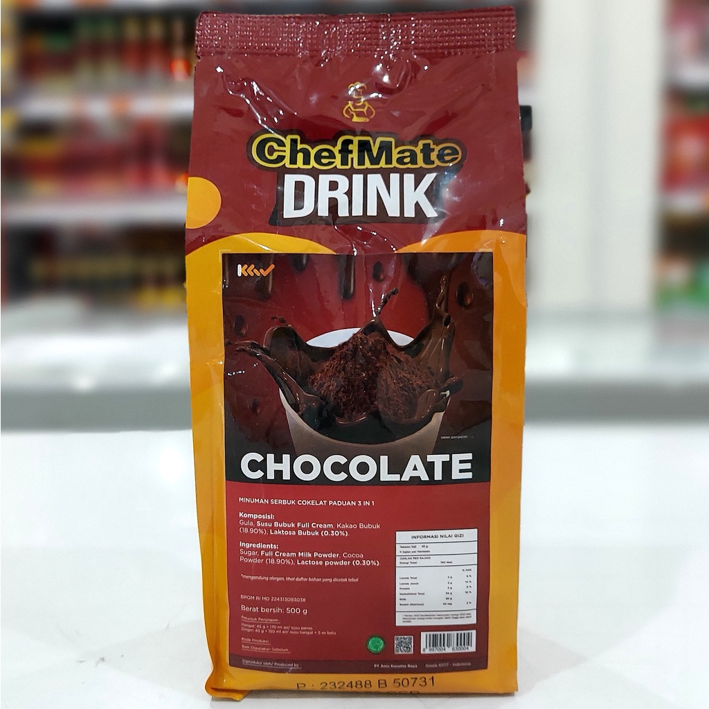 Jual ChefMate Kakawa Chocolate Powder Drink 500gr – Bubuk Minuman ...