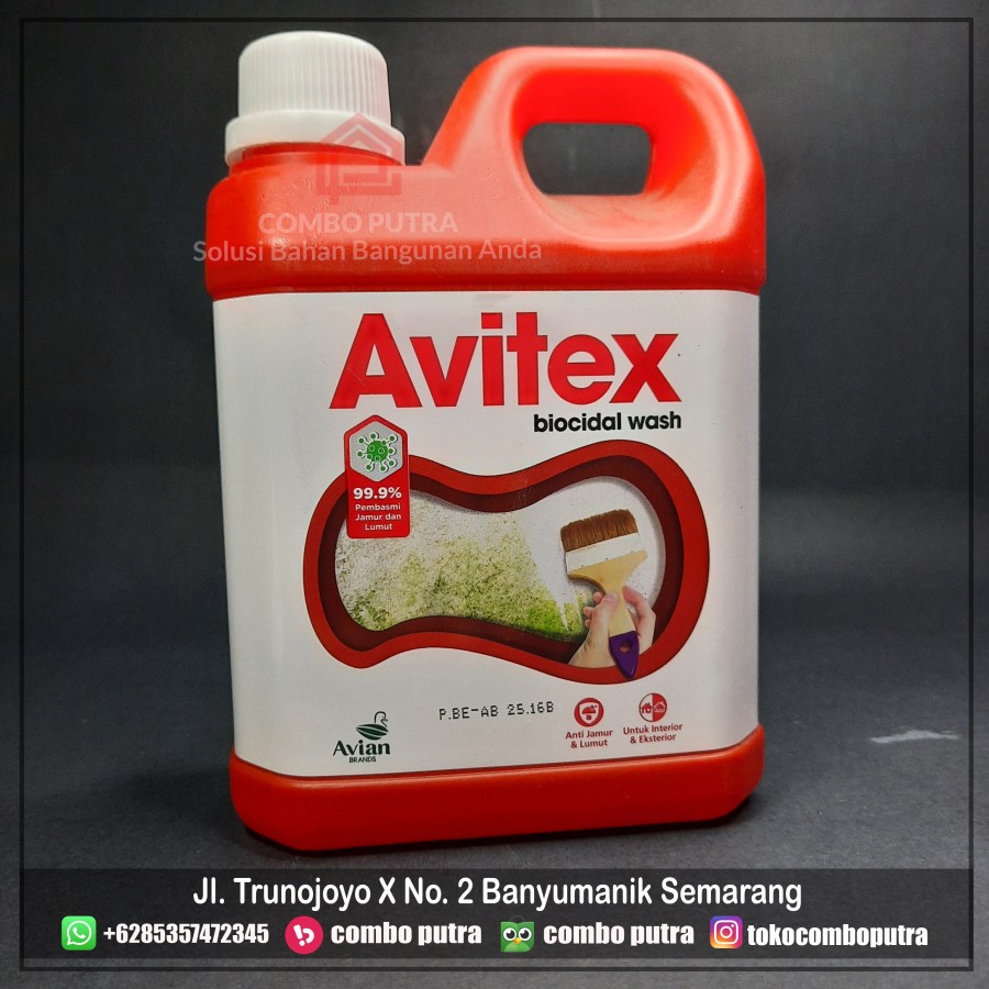 Jual Avitex Biocidal Wash Cairan Pembasmi Pencegah Jamur Lumut Tembok ...