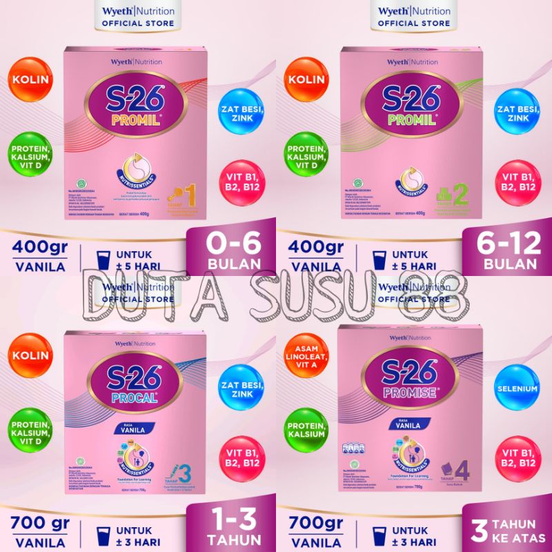 Jual S-26 Susu Formula Promil - Procal - Promise | Shopee Indonesia Jual S-26 Susu Formula Promil - Procal - Promise | Shopee Indonesia