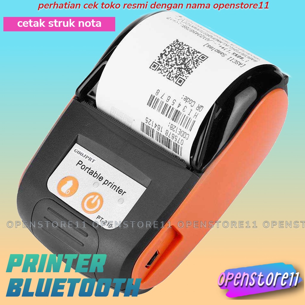 Jual Printer Bluetooth Cetak Struk Nota Pembelian Thermal Receipt ...