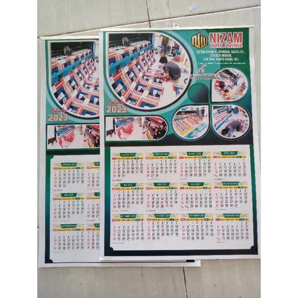 Jual Kalender pakai Fotomu sendiri. 1 lembar 1 tahun | Shopee Indonesia