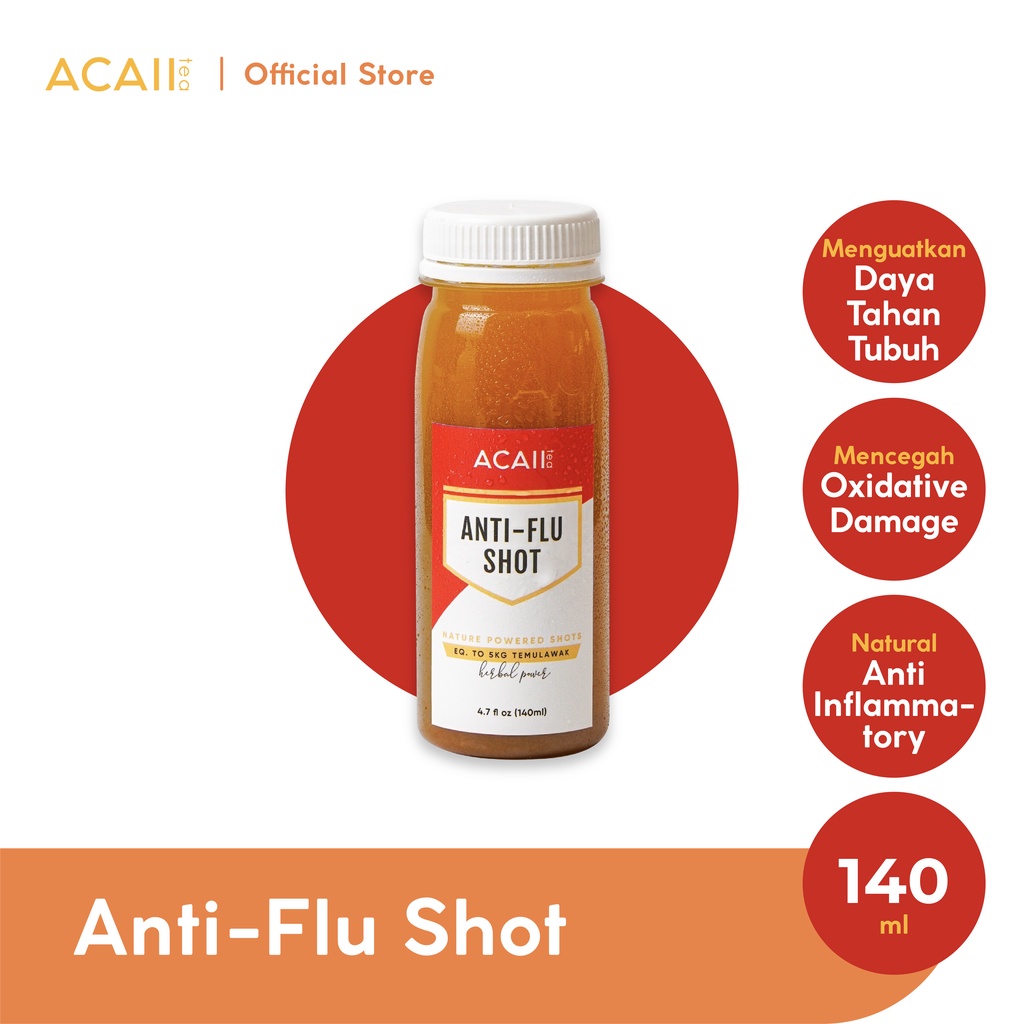 Jual Acaii Tea Anti-flu Shot 140ml | Shopee Indonesia