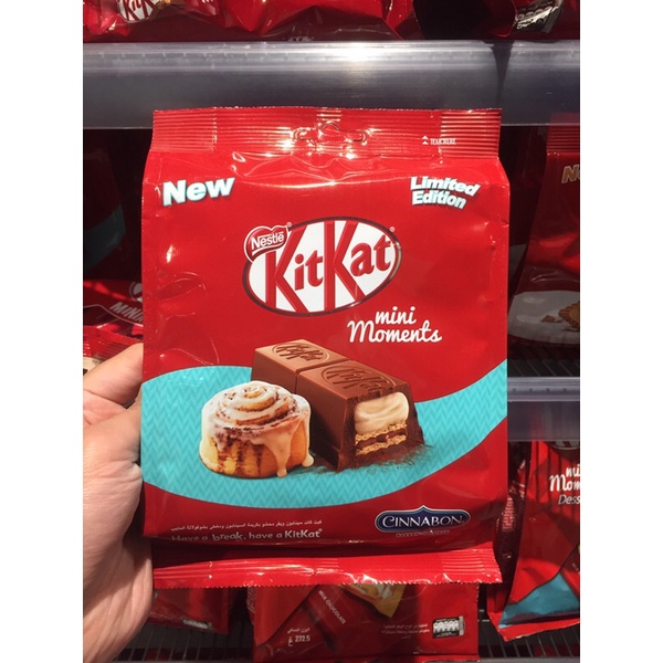 Jual Kit-Kat minimoments cinnabon 120 gram | Shopee Indonesia