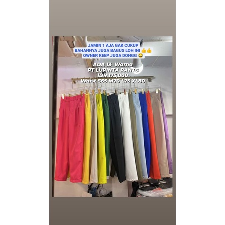 Jual pt. lupinta pants ( promthong ) | Shopee Indonesia