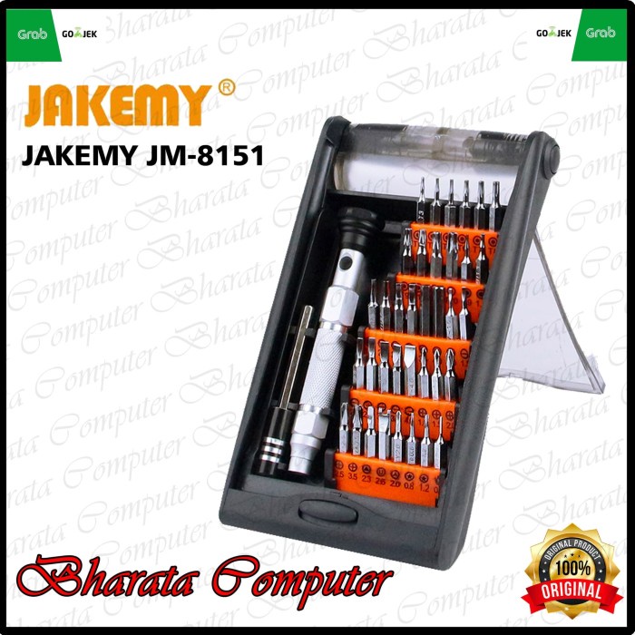 Jual [COD] Obeng Tool Set Jakemy Jm-8151 Obeng Serbaguna Multifungsi Original / Perlengkapan ...