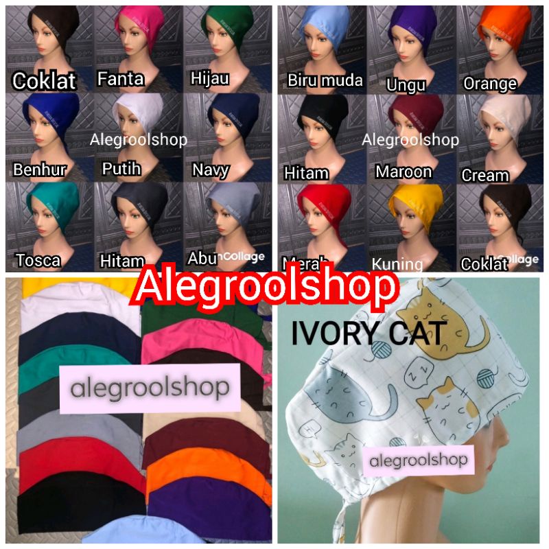 Jual Topi Surgical/ Topi Dokter /Topi Perawat/Topi Medis /Topi Scrub ...