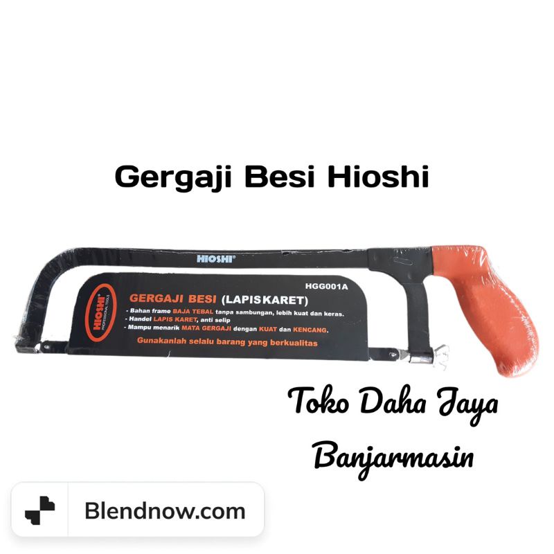 Jual Gergaji besi Hioshi gagang lapis karet 12 inci | Shopee Indonesia