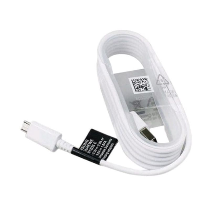 Jual KABEL CHARGER SAMSUNG MICRO USB FASTCHARGING KABEL DATA SAMSUNG ...