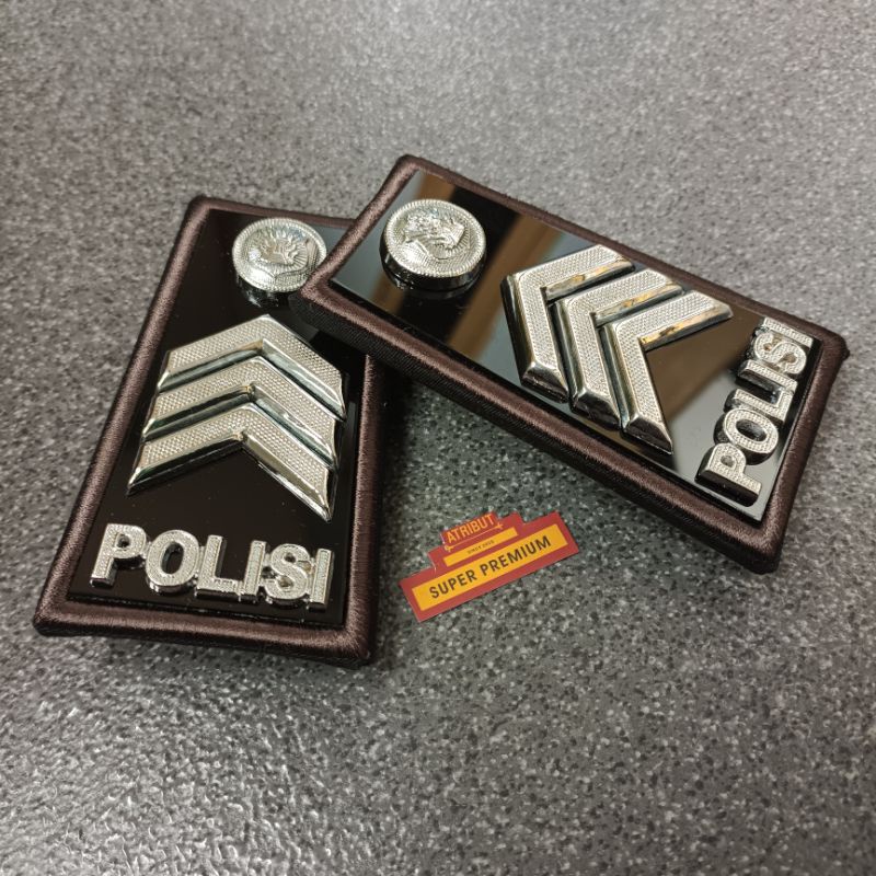 Jual PANGKAT POLRI/PIN/EMBLEM/WING/ PANGKAT PDH POLISI/PANGKAT PDU ...