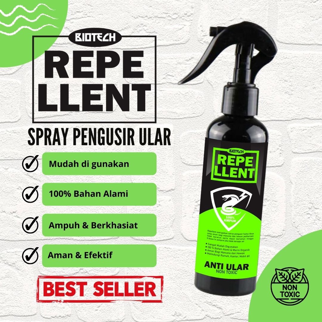 Jual Spray Cair Pengusir Ular Repellent cocok untuk di rumah kantor ...