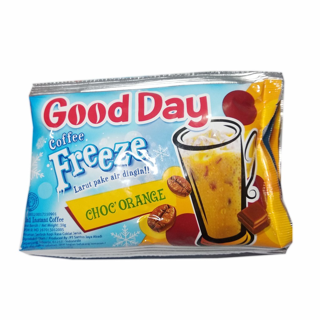 Jual Good day freeze choco orange 10 sachet / rcng | Shopee Indonesia
