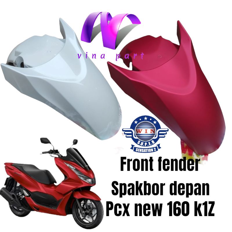 Jual Front fender spakbor depan honda pcx new 160 2020 k1Z. | Shopee ...