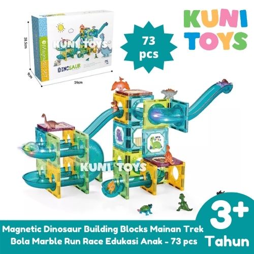 Jual Magnetic Dinosaurus Building Blocks Mainan Trek Bola Edukasi Anak ...