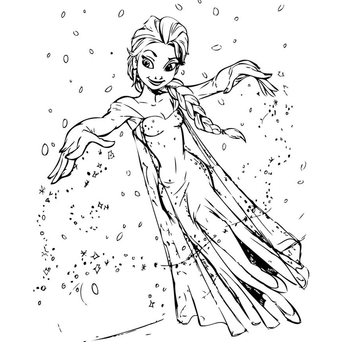 Jual Gambar Sketsa Mewarnai / Frozen / Part 1 / Gambar Sketsa / Gambar ...
