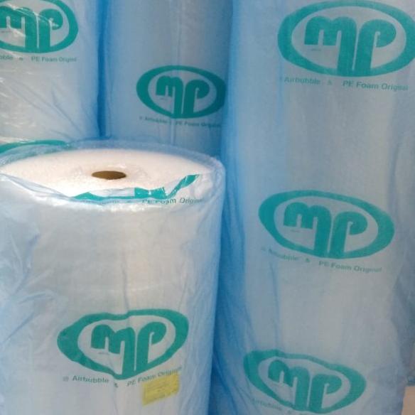 Jual Bubble Wrap Bening 60cm x 50m merk MP / buble wrap | Shopee Indonesia